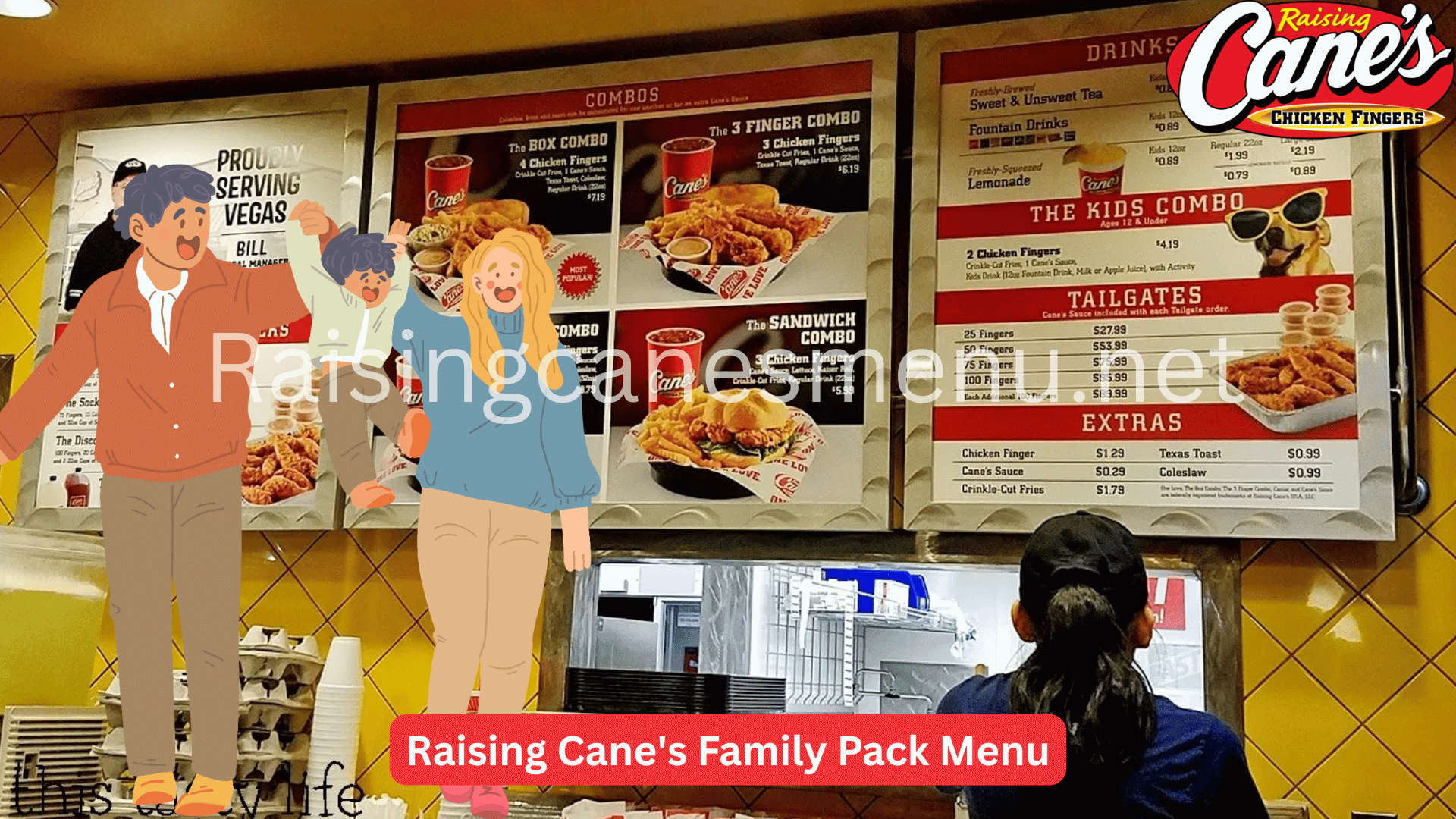 Raising Cane's Family Pack Menu [Updated 2025]